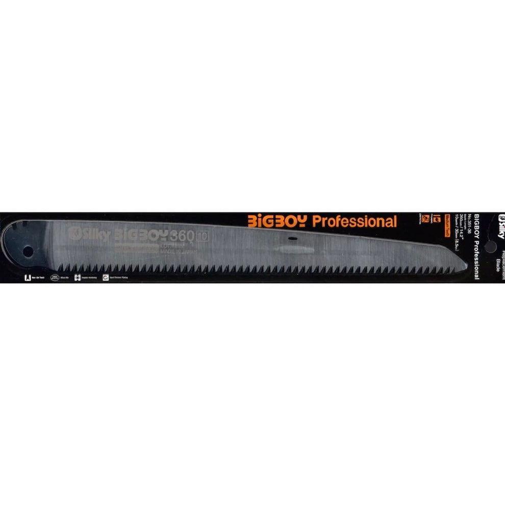 Silky Saws Bigboy 360mm Medium Tooth Folding Saw Blade 351-36