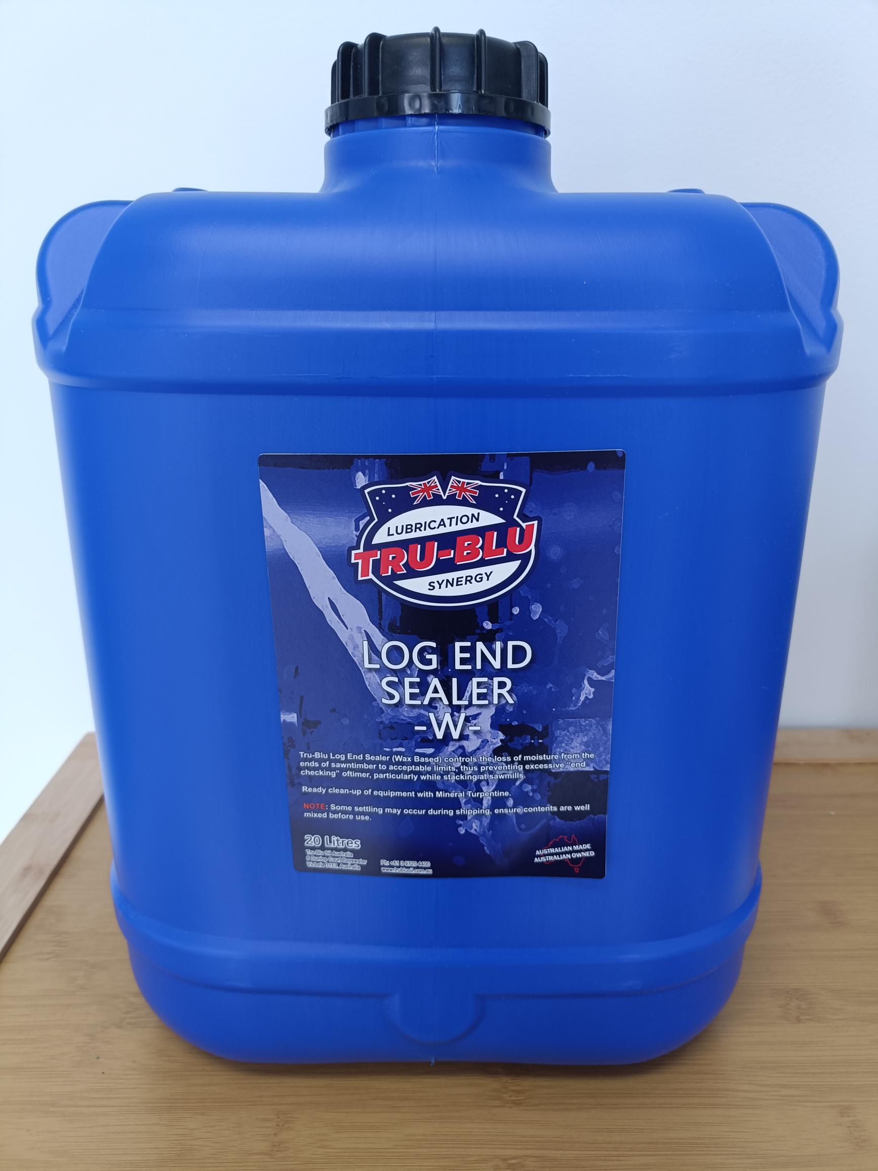TRU-BLU LOG END SEALER (WAX BASED) 20L / LOGW.20