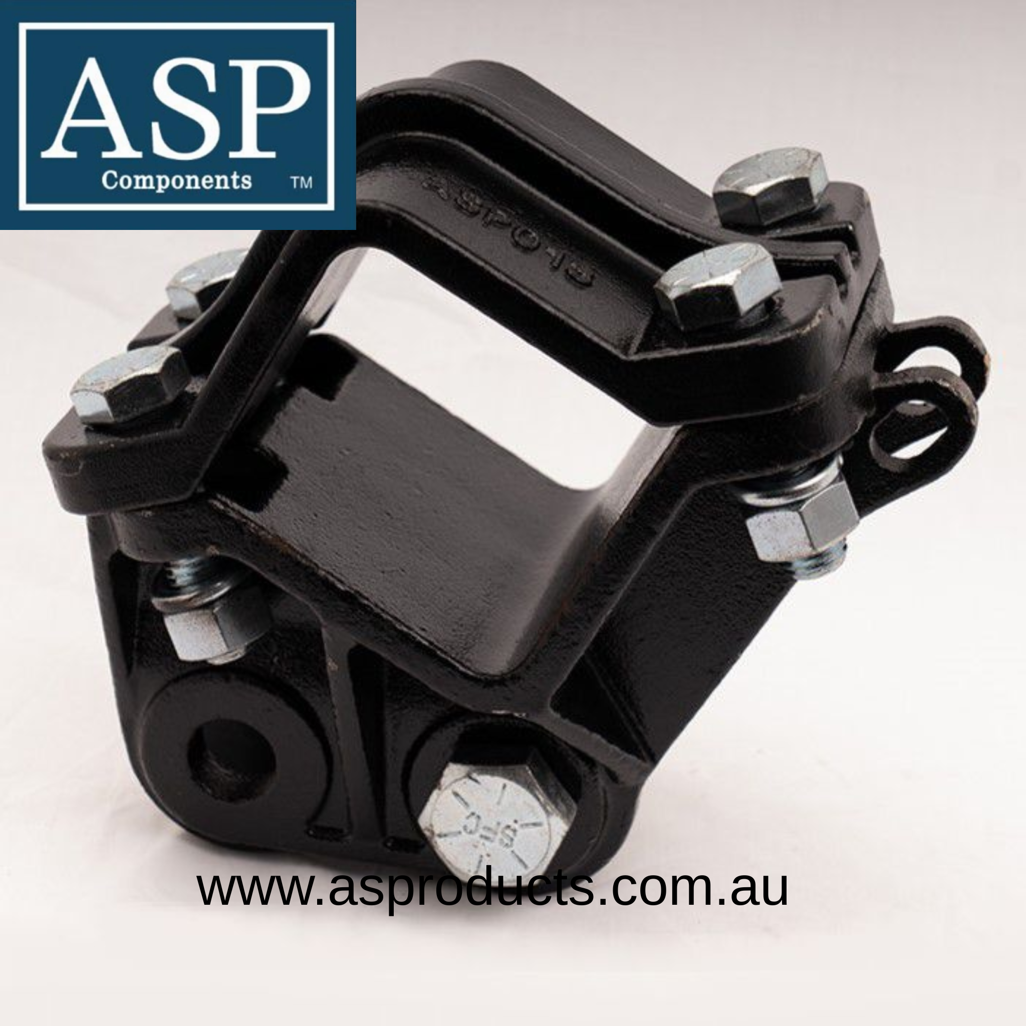 ASP CLAMP ASSEMBLY RIPPER LEG – TO SUIT 100MM X 100MM SQUARE TOOLBAR 1